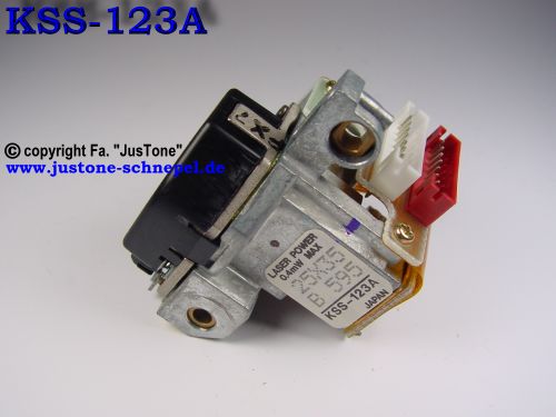JusTone Lasereinheiten. KSS-123A / KSS123A / KSS-121A / KSS121A SONY. Lasereinheit, Laserpickup ...